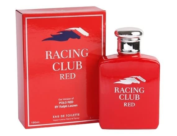 Amazon.com : RACING CLUB RED Men's Cologne 3.4 Oz Eau de Parfum ...