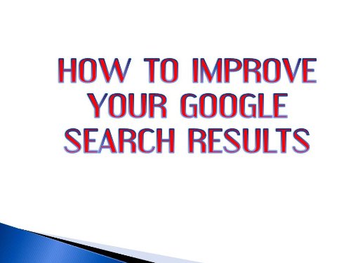 Amazon.com: HOW TO IMPROVE YOUR GOOGLE SEARCH RESULTS (EFFICIENT AND ...