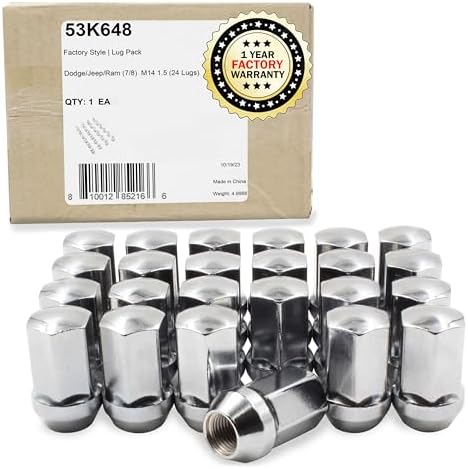 Wheel Accessories Parts 20 Pcs M12x1.5 12x1.5 Thread OEM Style Lug Nuts ...