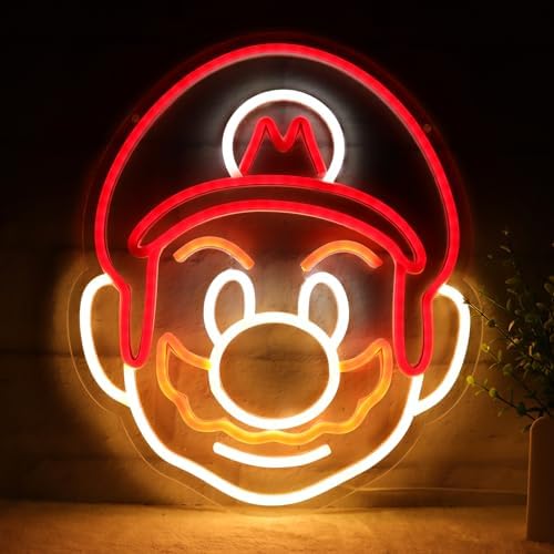 Amazon.com : King Boo Neon Sign, Ghost Led Neon Lights Signs，Gamer Room ...