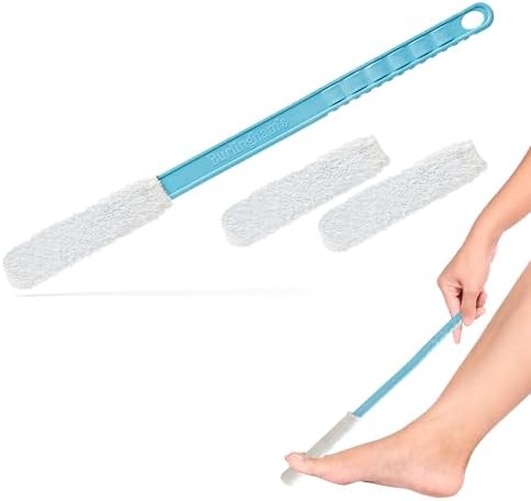 Amazon.com: LYIGEOL Toe Cleaning Brush,Foot Brush with Reusable Drying ...