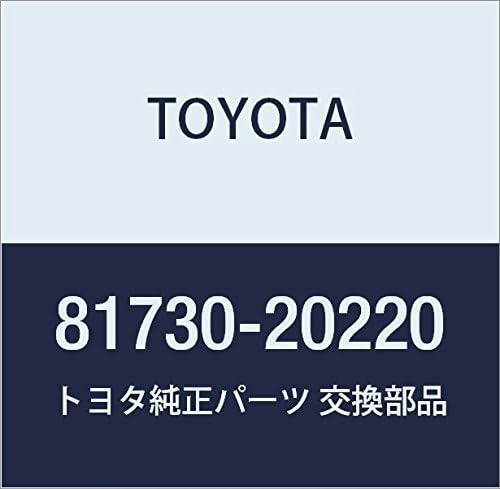Amazon | TOYOTA (トヨタ) 純正部品 サイドターンシグナルランプASSY LH 品番81730-20220 | ウィンカー ...