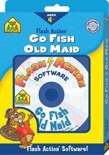 Amazon.com: Flash Action Go Fish & Old Maid