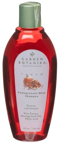 Amazon.com : Garden Botanika Shampoo, Pomegranate Wine, 8-Ounce Bottles ...
