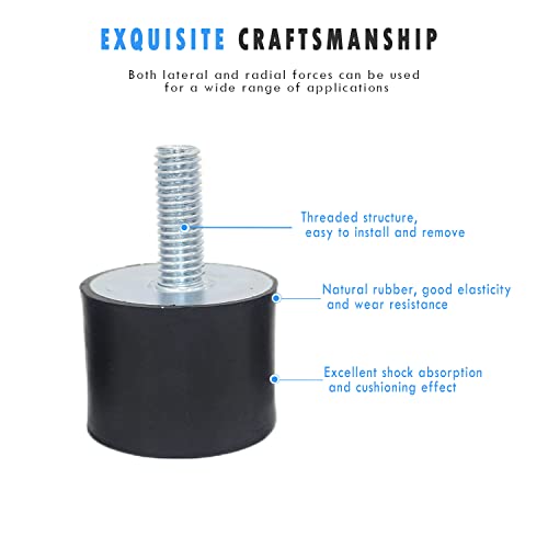 Snapklik.com : M10 Rubber Studs Shock Absorber Anti-Vibration Isolator ...