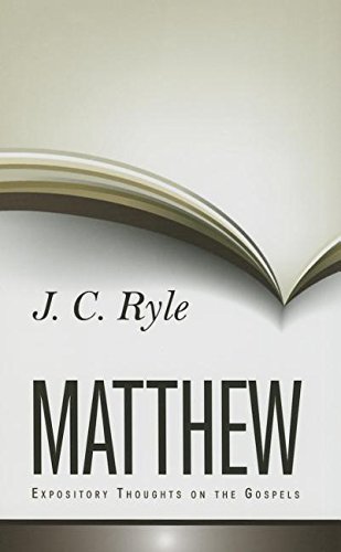 Expository Thoughts on Matthew: Ryle, J C: 9781848711280: Amazon.com: Books