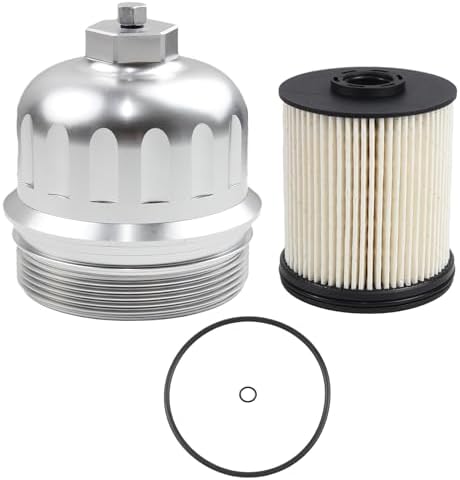Amazon.com: YzusGomumu Billet Fuel Filter Housing Cap with TP1015 Fuel ...
