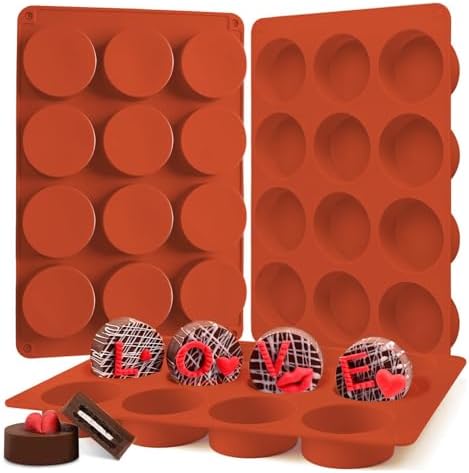 MARUKO Crafts 3Pcs Round Silicone Moulds, Christmas and Thanksgiving ...