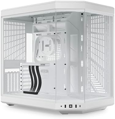 Amazon.com: Hyte Y70 Modern Aesthetic Gaming PC Case - Panoramic Glass ...