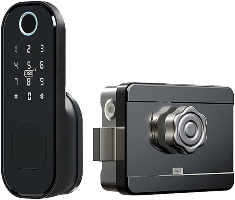 Smart Lock Smart Door Lock Fingerprint Door Locks with Keypads Keyless ...