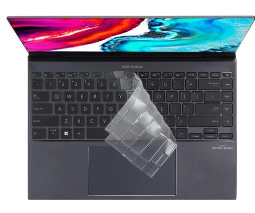 Capsa Premium TPU Keyboard Cover Skin for ASUS Zenbook 14X OLED UM5401 ...