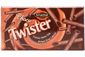 Amazon.com: Selamat Twister Wafer Stick (Choco) - 4.9oz [ 12 units ...