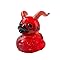 Amazon.com: GangZhENgSd Middle Finger Lil Devil Ducky, Gothic Rubber ...