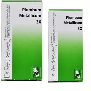 Buy Plumbum Met 3x Tablet DR RECKEWEG GERMANY 20GM (Pack of 2) Online ...