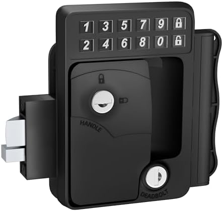 DaierTek RV Keyless Entry Door Lock, RV Electronic Door Lock with 10 ...