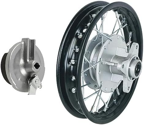 Amazon.com: X-PRO 10" Rear Wheel Rim Tire 2.5-10 with 12mm Bearing ...