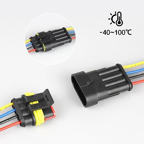 Snapklik.com : 4 Pin Waterproof Electrical Connector 1.5mm Series ...