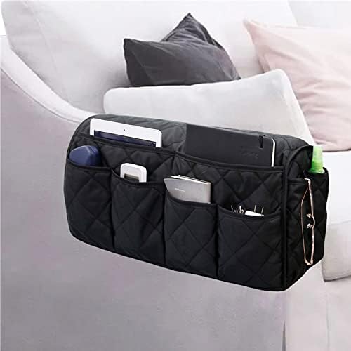 Sofa Armrest Organizer, Anti-Slip Caddy Pocket for Couch Armchair ...