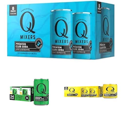 Amazon.com : Q Mixers Variety Pack - Essential Premium Cocktail Mixers ...
