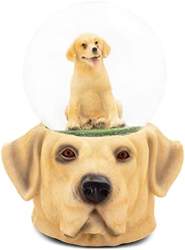 Amazon.com: Dog Snow Globes Black Labrador Snow Globe Pet Life ...