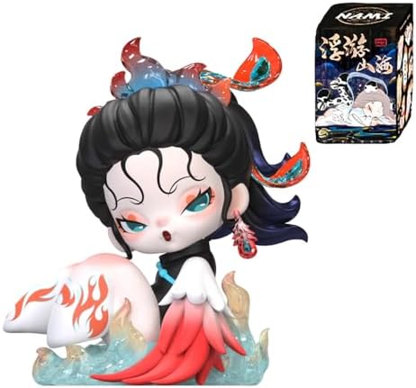 Amazon.co.jp: DODONAMI山海を浮遊します三代目フィギュアblind boxガチャガチャ ブラインド ボックス フィギュア ...