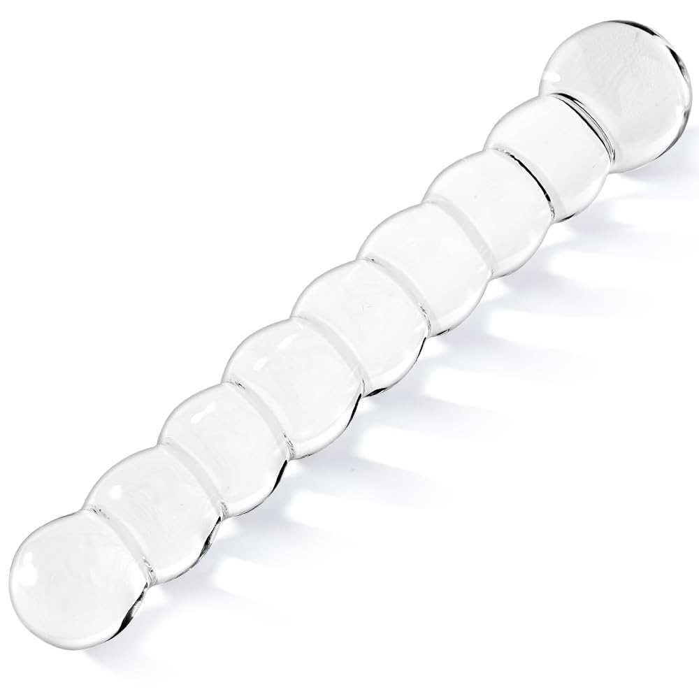 Amazon.com: Men's/Women's Anal Beads - Glass Dildo, Gradually Increasing Bead Size Sensual Toy ...