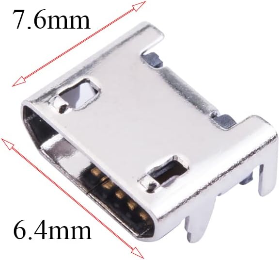 Odinest Micro USB Puerto hembra Añadir extensión Conectar firmemente ...
