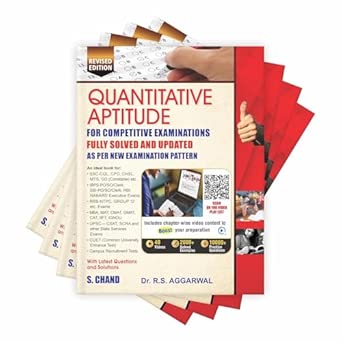 Buy Quantitative Aptitude (2026 Revised Edition) For All Govt. Competitive Exams for Banking ...