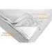 Amazon.com: Zipper Fitted Sheet - Includes 1 Fitted Sheet Base & 2 Zip ...
