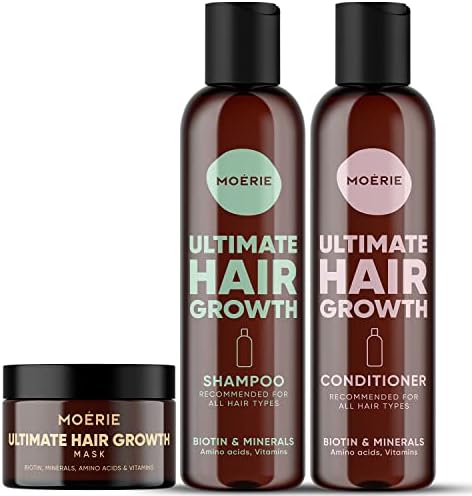 Amazon.com : Moerie Shampoo and Conditioner Plus Hair Mask and Spray ...