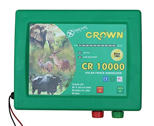 CR10000 Solar Electric Fencing Machine - 3km : Amazon.in: Garden & Outdoors