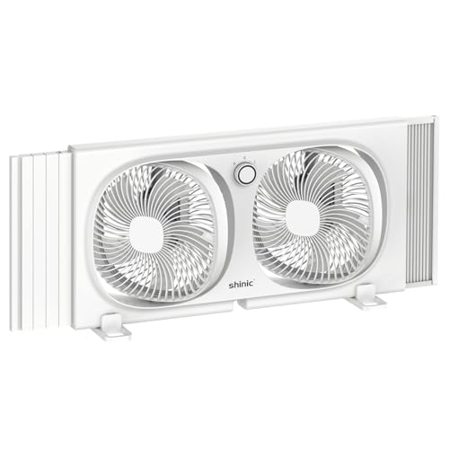 Snapklik.com : Shinic 9 Dual Window Fan