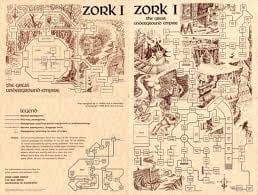 Amazon.com : Zork I Map : Wall Maps : Office Products
