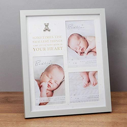 Bambino Triple Scan Photo Frame MDF 3 Apertures CG446 : Amazon.co.uk ...