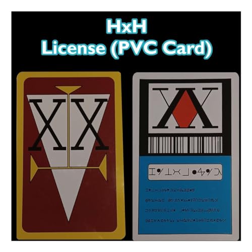 Amazon.com: HxH license | Used for cosplay | Used for crafting | Gift ...