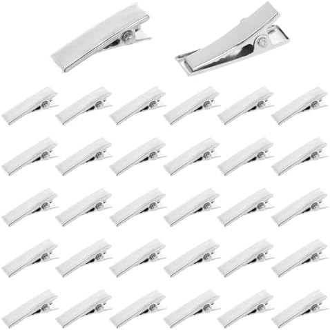 Amazon.com : 200 Pcs Small Metal Hair Clips 0.8 Inch Single Prong Curl ...