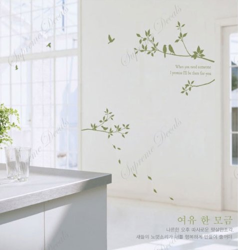 Amazon.com: Custom PopDecals - A peaceful afternoon in nature ...