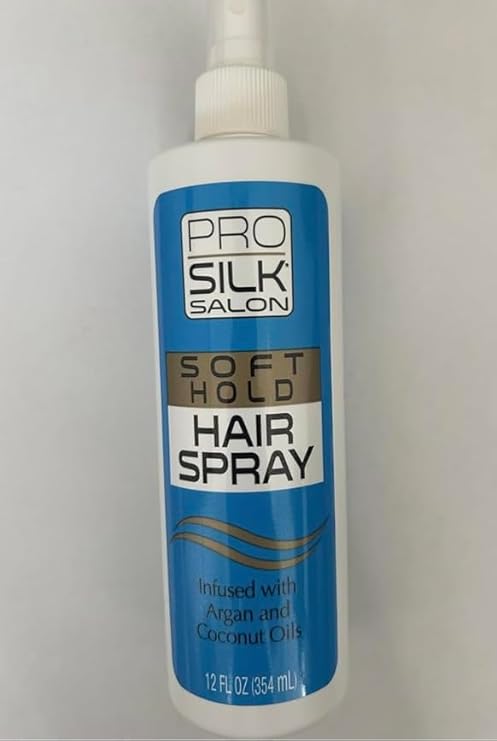 Amazon.com : Pro Silk Salon Soft Hold Hair Spray, Argan and Coconut ...