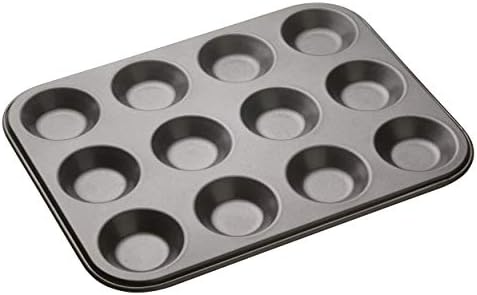 MasterClass KCMCHB96 12 Hole Mini Sandwich Tin with Loose Bases and ...