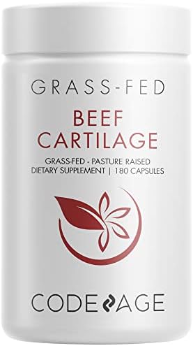 Amazon.com: Codeage Grass Fed Beef Cartilage Supplement - Freeze Dried ...