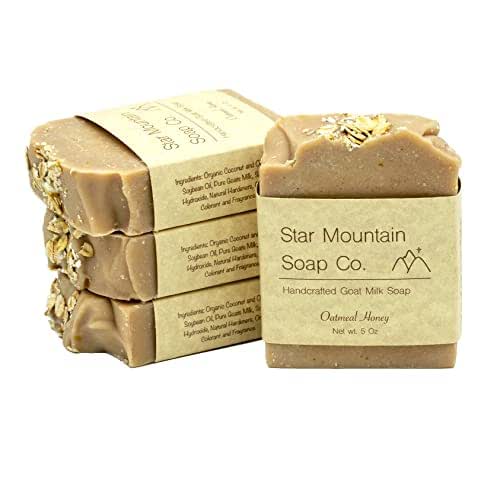 Amazon.com: Star Mountain Soap Company - Oatmeal Honey Goat Milk Soap ...