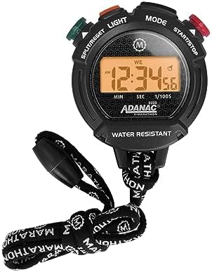 MARATHON Adanac 4000 Digital Stopwatch Timer, Black - High Precision ...