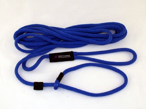 Soft Lines PSW20830PACIFICBLUE Floating Dog Swim Slip Leashes 0.5 in ...