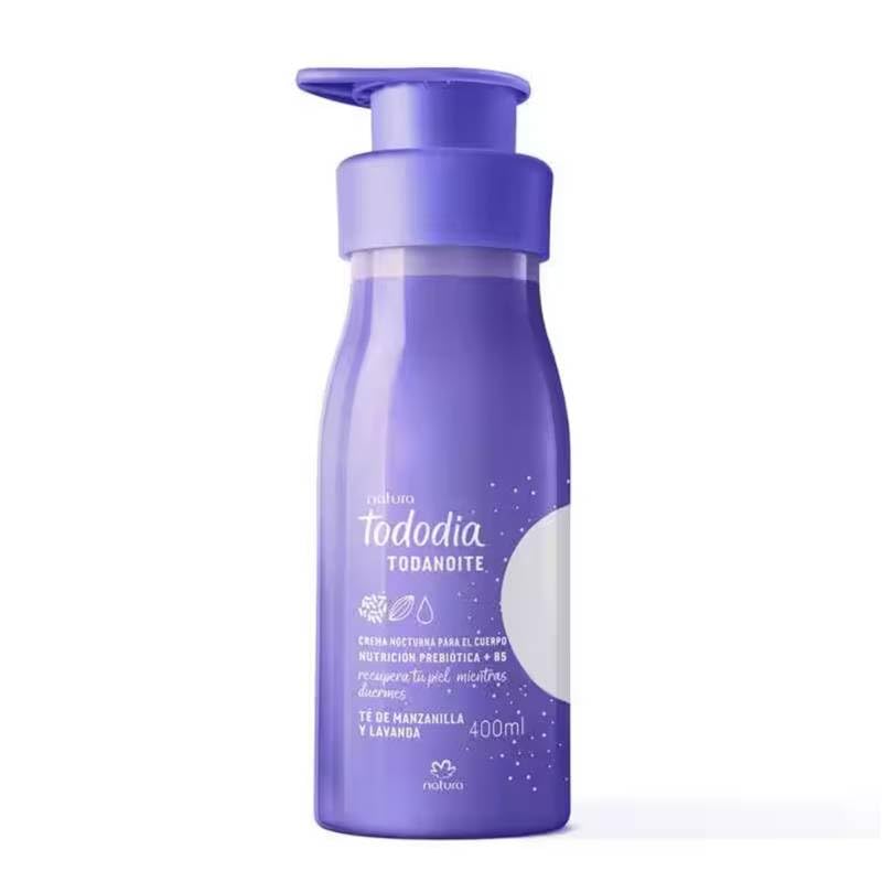 Crema Nocturna Corporal Te de Manzanilla y Lavanda Tododia Natura 400ml ...