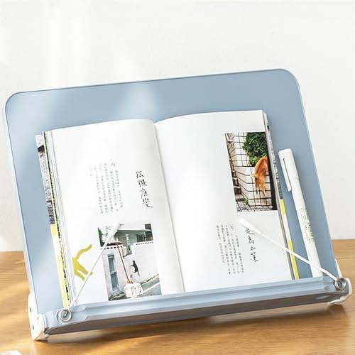 Book Stand for Reading Angle Adjustable Book Holder Tray for Kids ...
