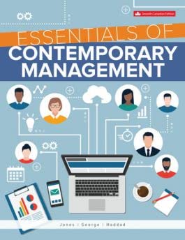 Essentials Of Contemporary Management 7th Edition: Gareth R. Jones ...
