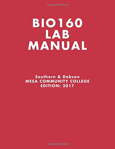 BIO160 Lab Manual: Sullivan, Chris: 9781533026095: Amazon.com: Books