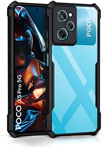 WOW IMAGINE Shock Proof Clear Back Cover Case Mobile Cover for Poco X5 ...