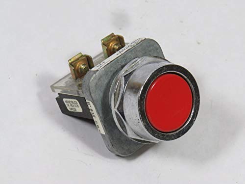 Amazon.com: Furnas Electric Co 52PA8A2 Ser F Push Button 1NC Red Flush ...