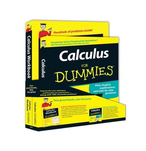Calculus For Dummies Education Bundle: Consumer Dummies: 9780470431016: Amazon.com: Books